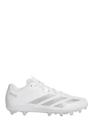 Adidas Athletic Lace Up Sneakers - Cloud White/silver Metallic