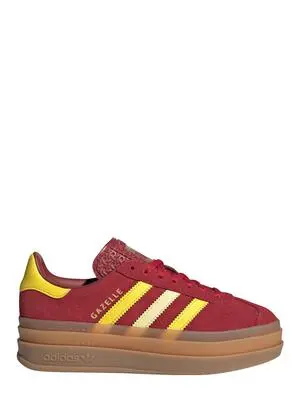 Adidas Gazelle Bold Sneakers Team Victory Red/yellow/gold Metallic