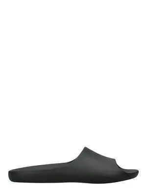 THE ROW Ama Rubber Slides - Black