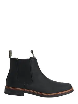 Barbour Leather Farsley Chelsea Boots - Black