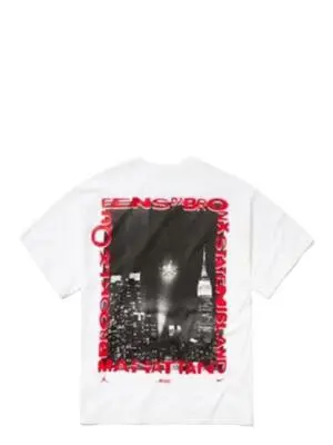 AWAKE X Jordan 5 Borough Tee Shirt - White