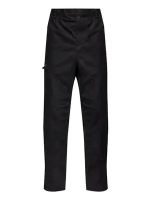 Y3 Buckle-fastening Panelled Trousers - Black