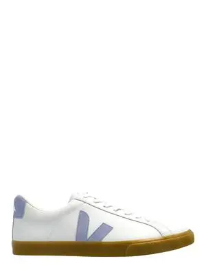 VEJA Esplar Leather Lace-up Sneakers - White