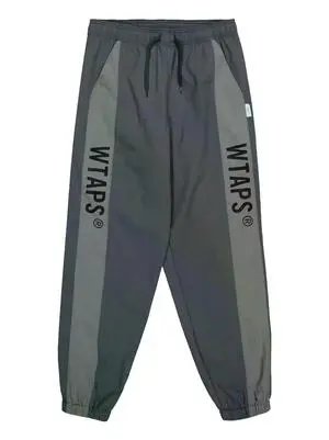 WTAPS Panelled Drawstring Track Pants - Grey