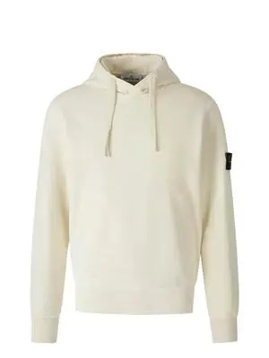 Stone Island Compass-motif Hoodie - Neutrals