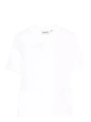Carhartt Work In Progress Short-sleeve Cropped T-shirt - White
