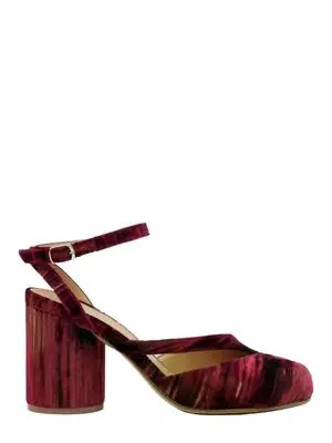 MAISON MARGIELA 80mm Tabi Ankle-strap Sandals - Red