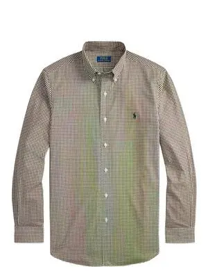 Polo Ralph Lauren Gingham Long-sleeve Shirt - Brown