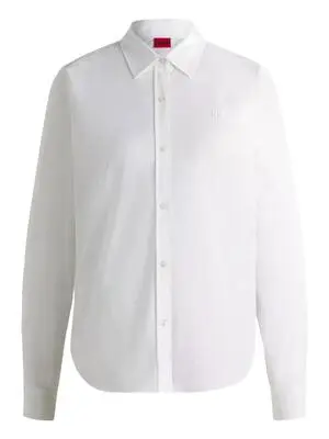 Hugo Embroidered Logo Shirt - White