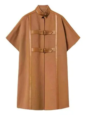 TWINSET Buckle-fastening Cape - Brown