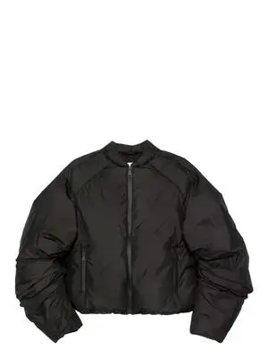 Khrisjoy Quilted Zip-front Jacket - Black