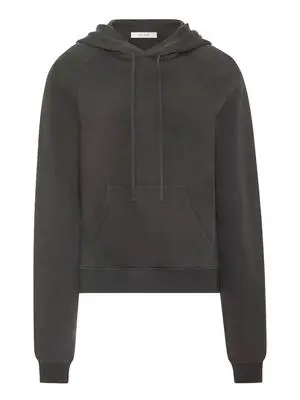 THE ROW Ribbed-trim Hoodie - Grey