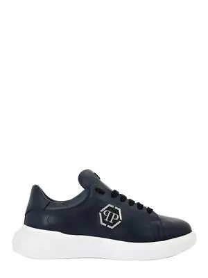 Philipp Plein Hexagon Low-Top Sneakers Blue