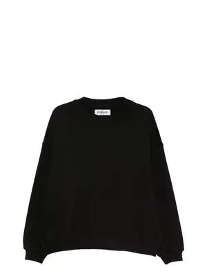 Fiorucci Cotton Crewneck Sweatshirt - Black