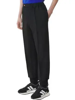 LANVIN Drawstring Trousers - Black