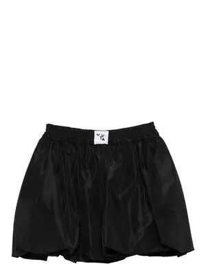Vivetta Bubble-hem Mini Skirt - Black