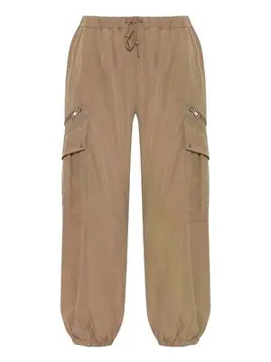 RETHINKIT STUDIOS Drawstring Cargo-pocket Trousers - Brown
