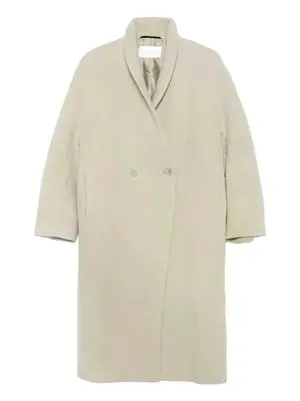 Christian Wijnants Caparis Shawl-collar Double-breasted Coat - Neutrals