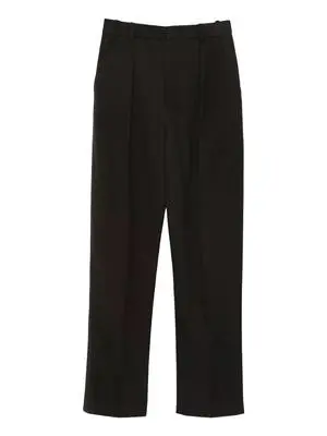 LEMAIRE Pleated Pocket Trousers - Black