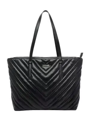 Liu Jo Quilted Tote Bag - Black