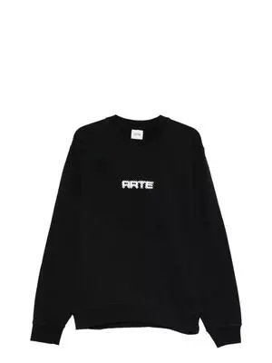 ARTE ANTWERP Logo-print Sweatshirt - Black