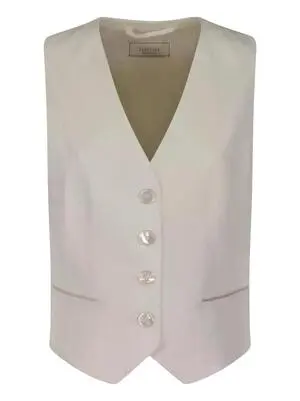 Peserico Linen Waistcoat - Neutrals