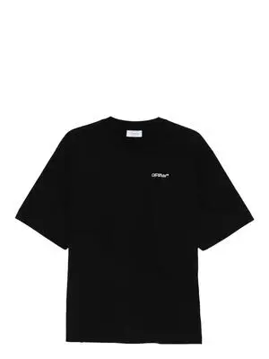 Off-White Logo-print T-shirt - Black