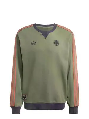 Adidas Fc Bayern Crew-neck Sweatshirt - Green