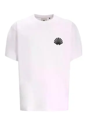 NEW AMSTERDAM SURF ASSOCIATION Shell Logo T-shirt - White