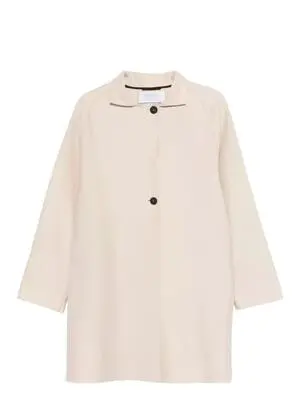 Harris Wharf London Raglan-sleeve Button Coat - Neutrals