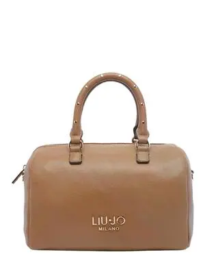 Liu Jo Studded Handle Tote Bag - Brown