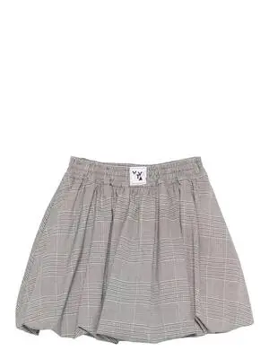 Vivetta Balloon-hem Mini Skirt - Grey