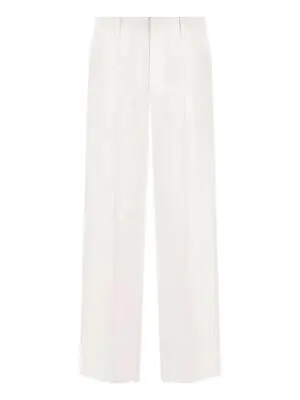 Chloé Tailored Straight Leg Trousers - Neutrals