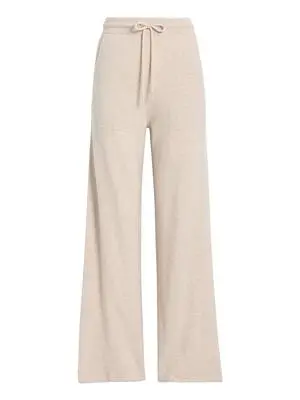 Max Mara Rino Wool And Cashmere-blend Wide-leg Pants - Beige