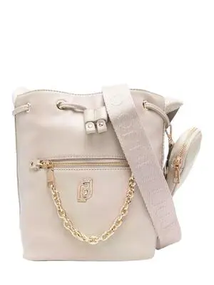 Liu Jo Chain-detail Bucket Bag - Neutrals