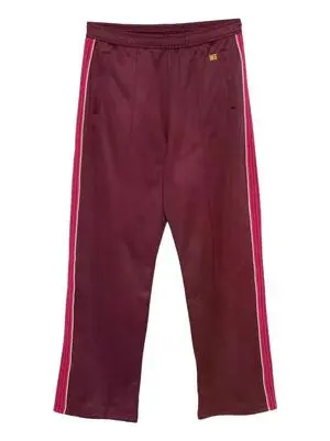 WALES BONNER Side-stripe Track Pants - Red