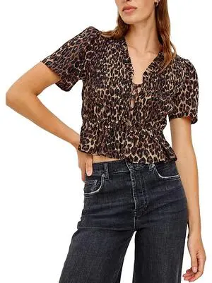 Rails Portia Top - Brown Nala