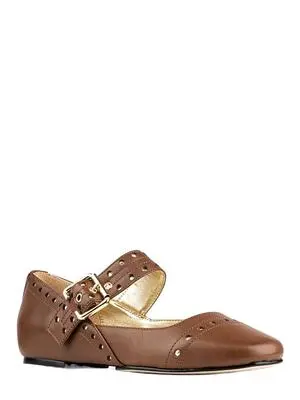 DONALD PLINER Liane Buckle Mary Jane Flats