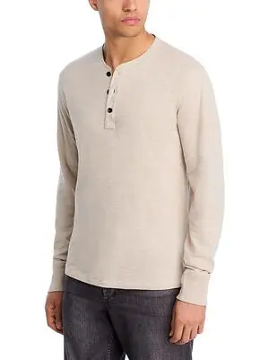 Rag & Bone Classic Flame Henley Tee - Dust