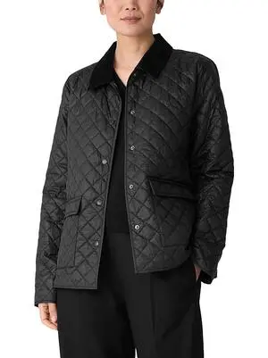 Eileen Fisher Quilted Jacket - Black