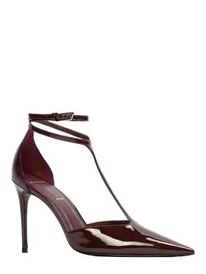 BLACK SUEDE STUDIO Ruby Pumps Bordeaux