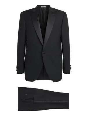 Corneliani Wool-satin 2-piece Tuxedo - Black