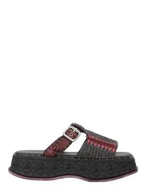 Farm Rio Synthetisches Material Sandals - Black