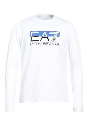 EA7 T-shirt Size Cotton, Elastane - White