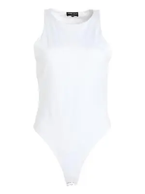 Giorgio Armani Bodysuit Polyamide Elastane - Off White