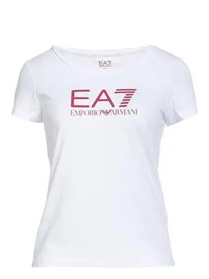 EA7 Logo T-shirt - White