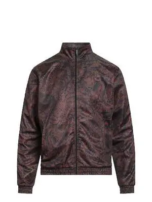Just Cavalli Leopard-print Zip Up Sweatshirt - Brown