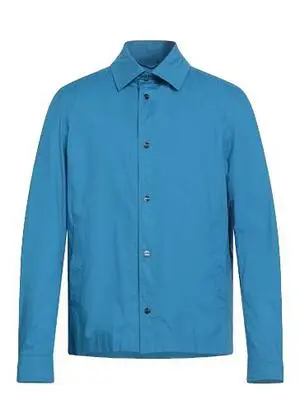 Herno Shirt Azure Size Cotton, Elastane - Blue