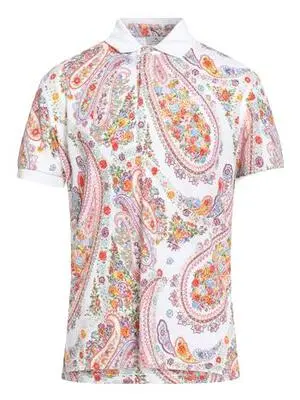 Etro Polo Shirt Size Cotton - White