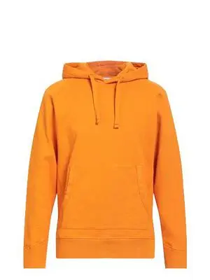 Orlebar Brown Cotton-linen French Terry Hoodie - Orange